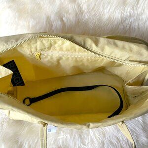BAGGU | Bags | Nwt Baggu Medium Nylon Bowler Bag Butter | Poshmark